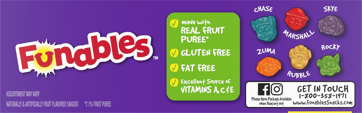 Funables Paw Patrol Fruit Snacks 8 oz | Shipt