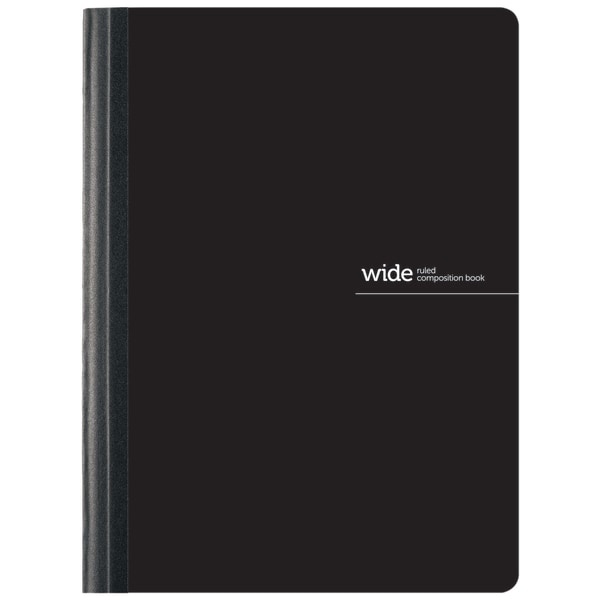 Office Depot Brand Poly Composition Book, 7 1/2" X 9 3/4", Wide Ruled ...