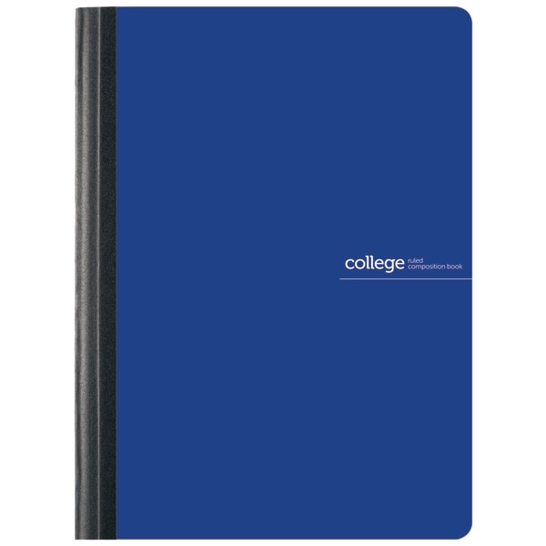 Office Depot Brand Poly Composition Book, 7 1/2" X 9 3/4", College ...