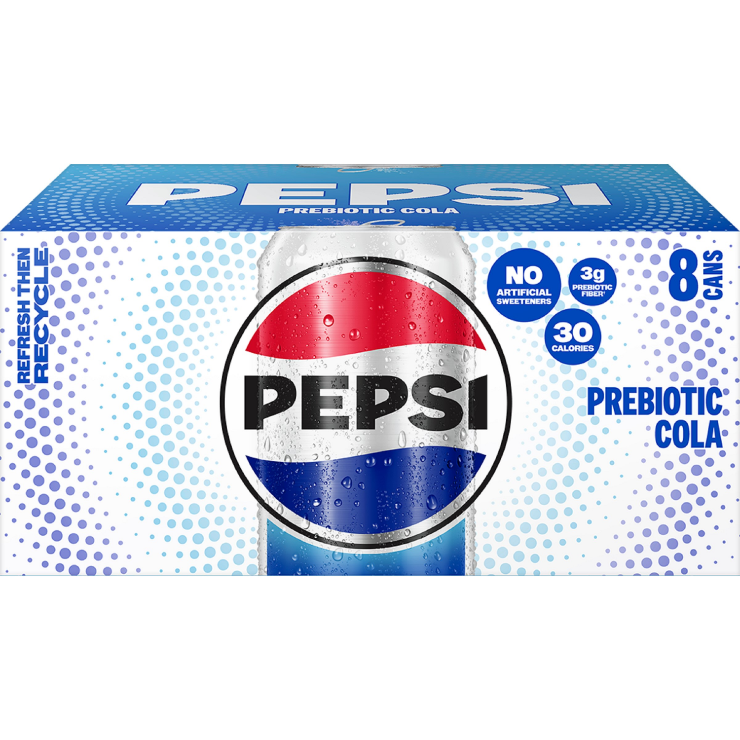 Pepsi Prebiotic Cola 8 x 12 fl oz 12.0 oz | shipt