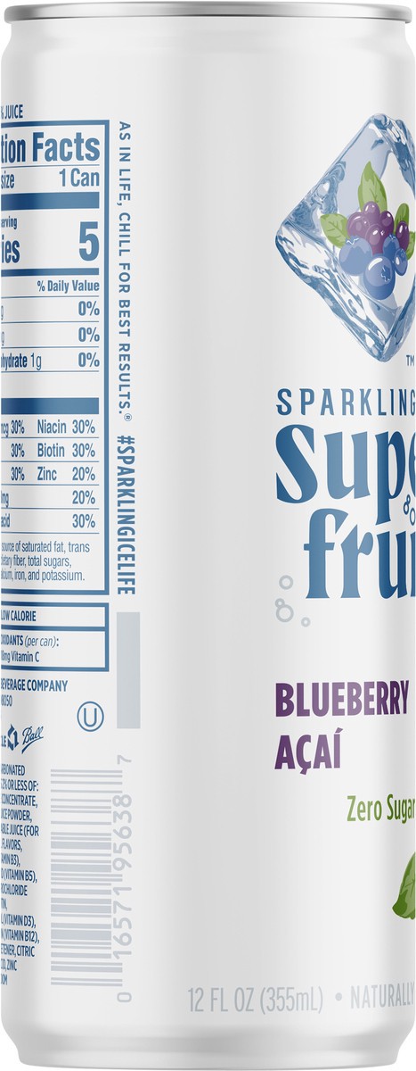 Sparkling ICE Blueberry Acai 12oz Can 12 fl oz | Shipt