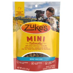 Zuke's Zuke’s Mini Naturals Soft And Chewy Dog Treats For Training ...