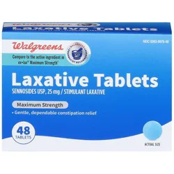Walgreens Laxative Tablets 48 ct | shipt