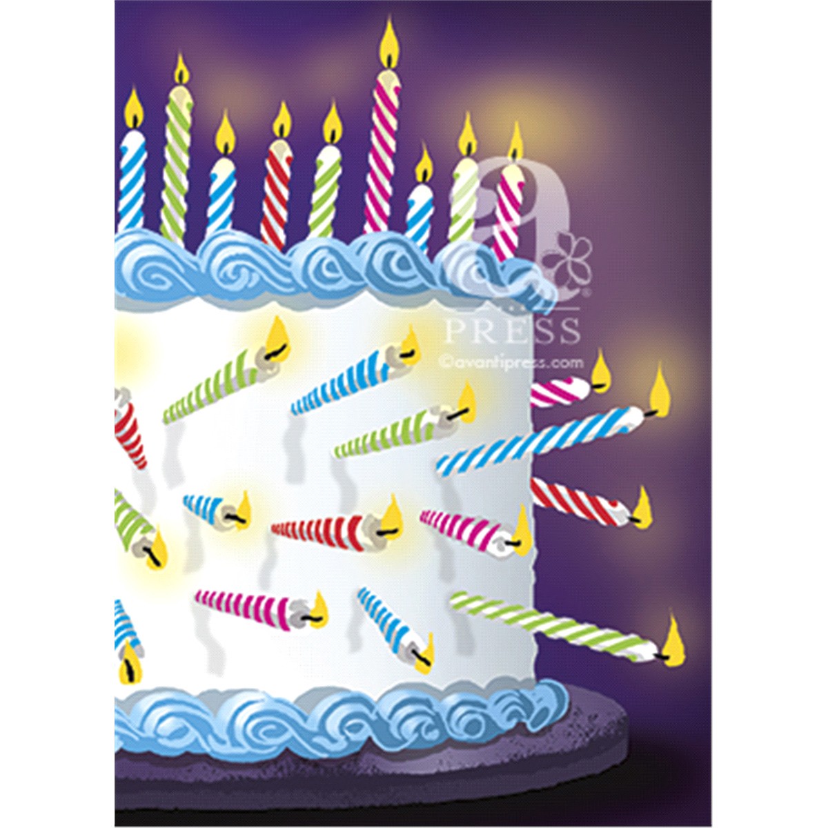 Avanti Greeting Cards - Cake Full Of Candles 1 ct | shipt