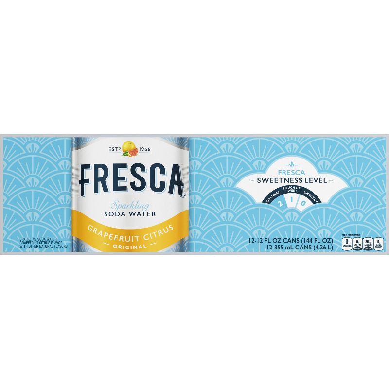 Fresca Original Citrus - 12pk/12 fl oz Cans 12 ct; 12 fl oz | Shipt