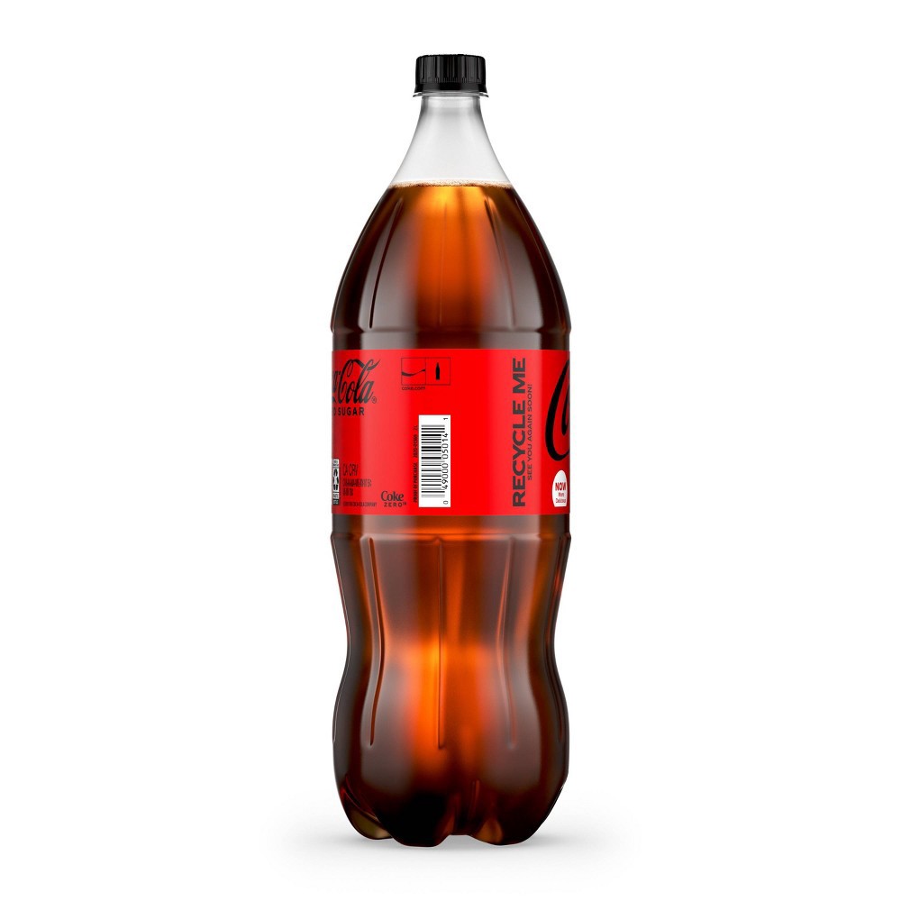 Coca-Cola Zero Sugar Bottle, 2 Liters 2 liter | Shipt
