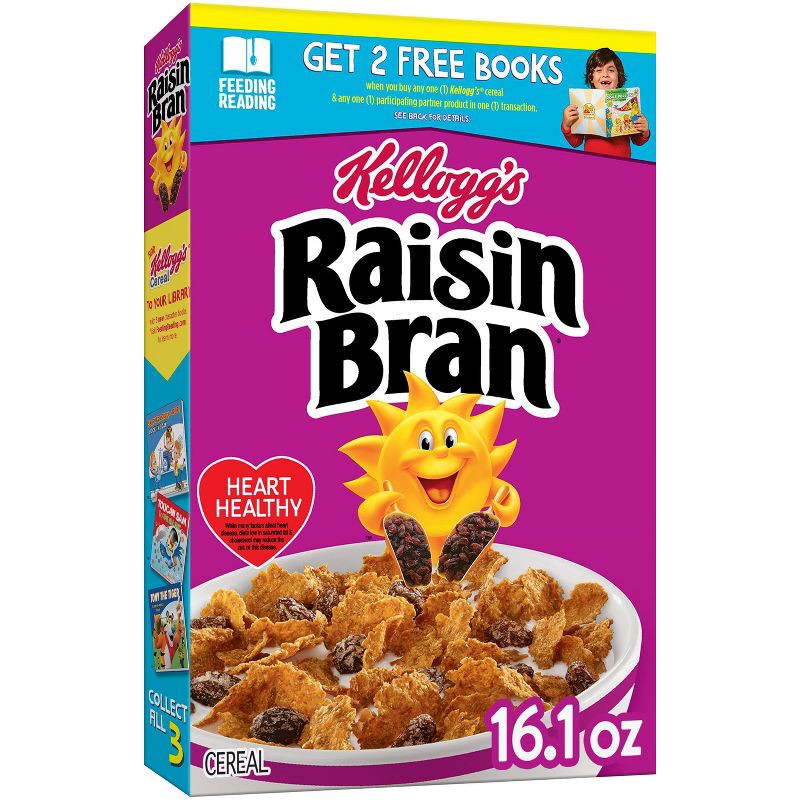 Kellogg's Raisin Bran Breakfast Cereal - 16.1oz 16.1 oz | Shipt Kellogg's Raisin Bran Breakfast Cereal - 16.1oz 16.1 oz | Shipt