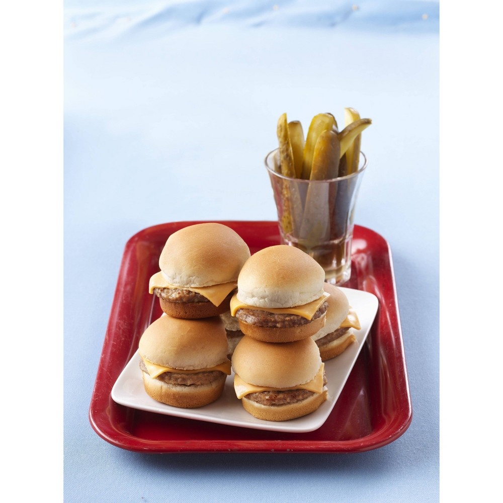 Mini Frozen Cheeseburgers - Market Pantry 12 oz, 6 ct | shipt