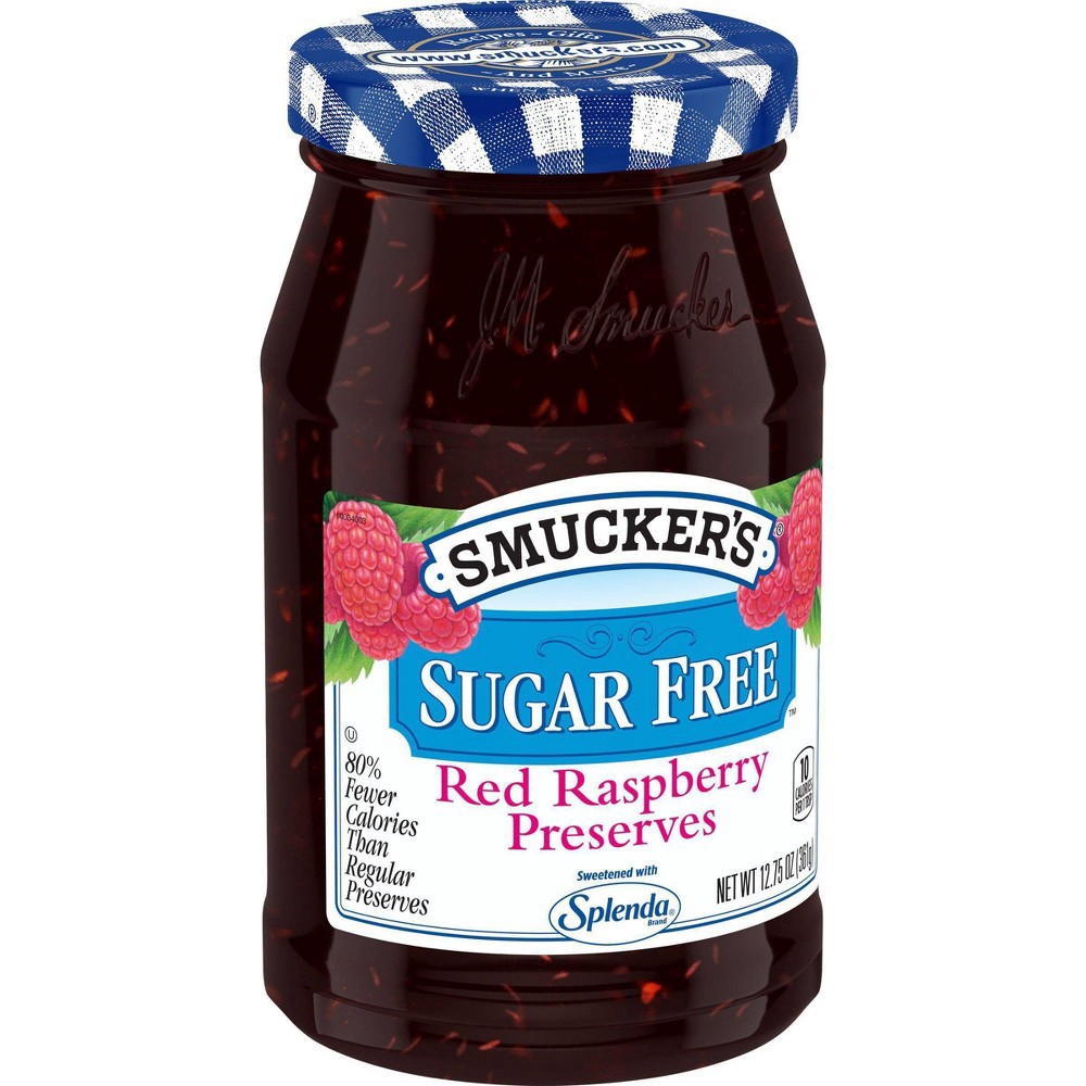 Smucker's Sugar-Free Light Red Raspberry Preserves 12.75 oz | Shipt