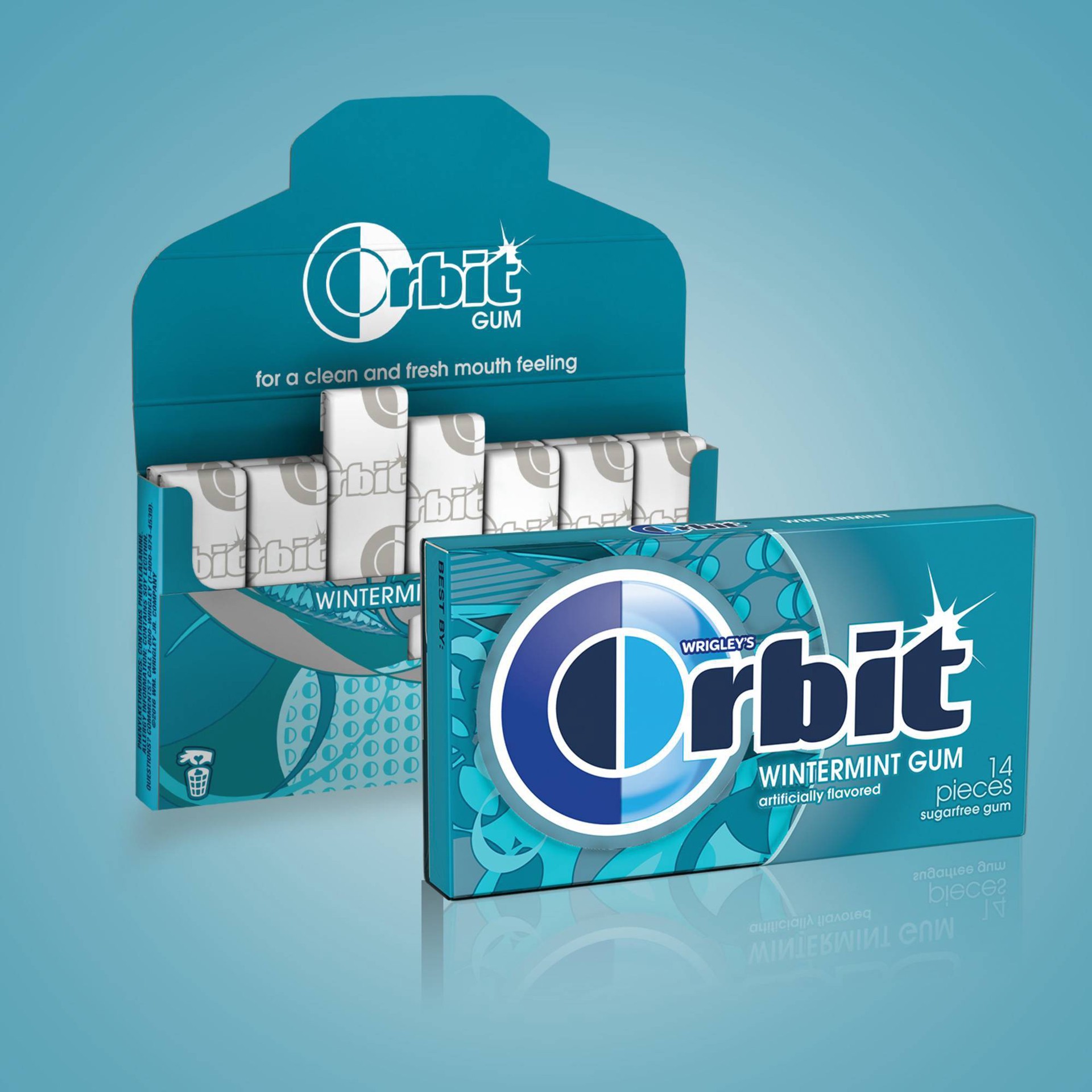 Orbit Wintermint Sugarfree Gum 14 ct | Shipt