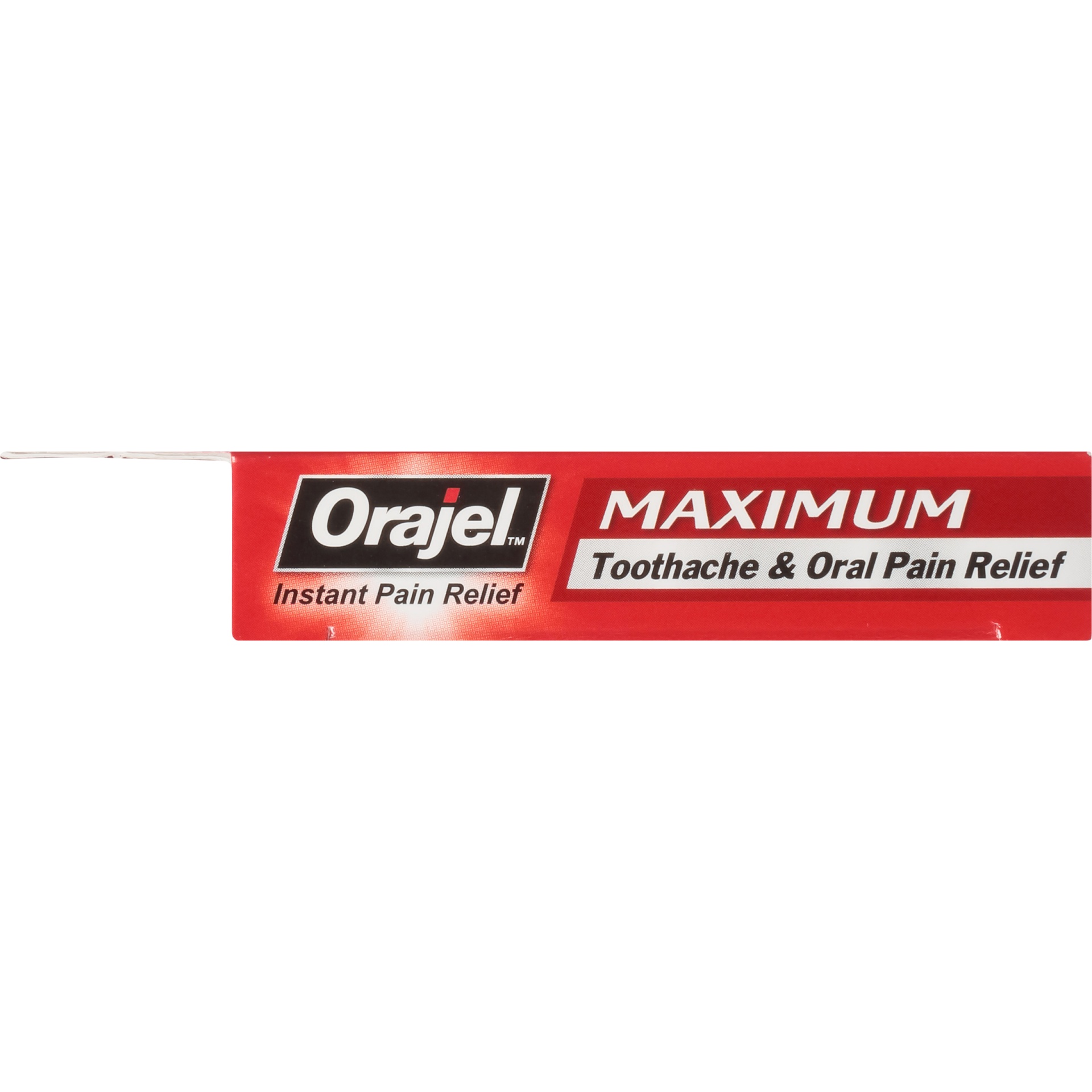 Orajel Maximum Toothache & Oral Pain Relief Single-Use Swabs Box 12 ct ...