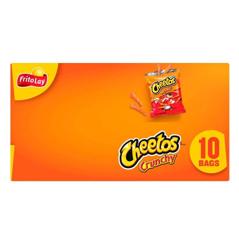 Cheetos Crunchy Cheese Flavored Snacks - 10ct 10 ct | Shipt