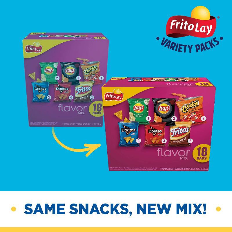 Frito-Lay Variety Pack Flavor Mix - 18ct 18 ct | Shipt