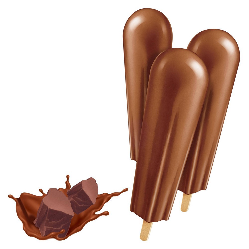 Fudgsicle No Sugar Added Original Fudge Pops 18 x 0.5 fl oz | Shipt