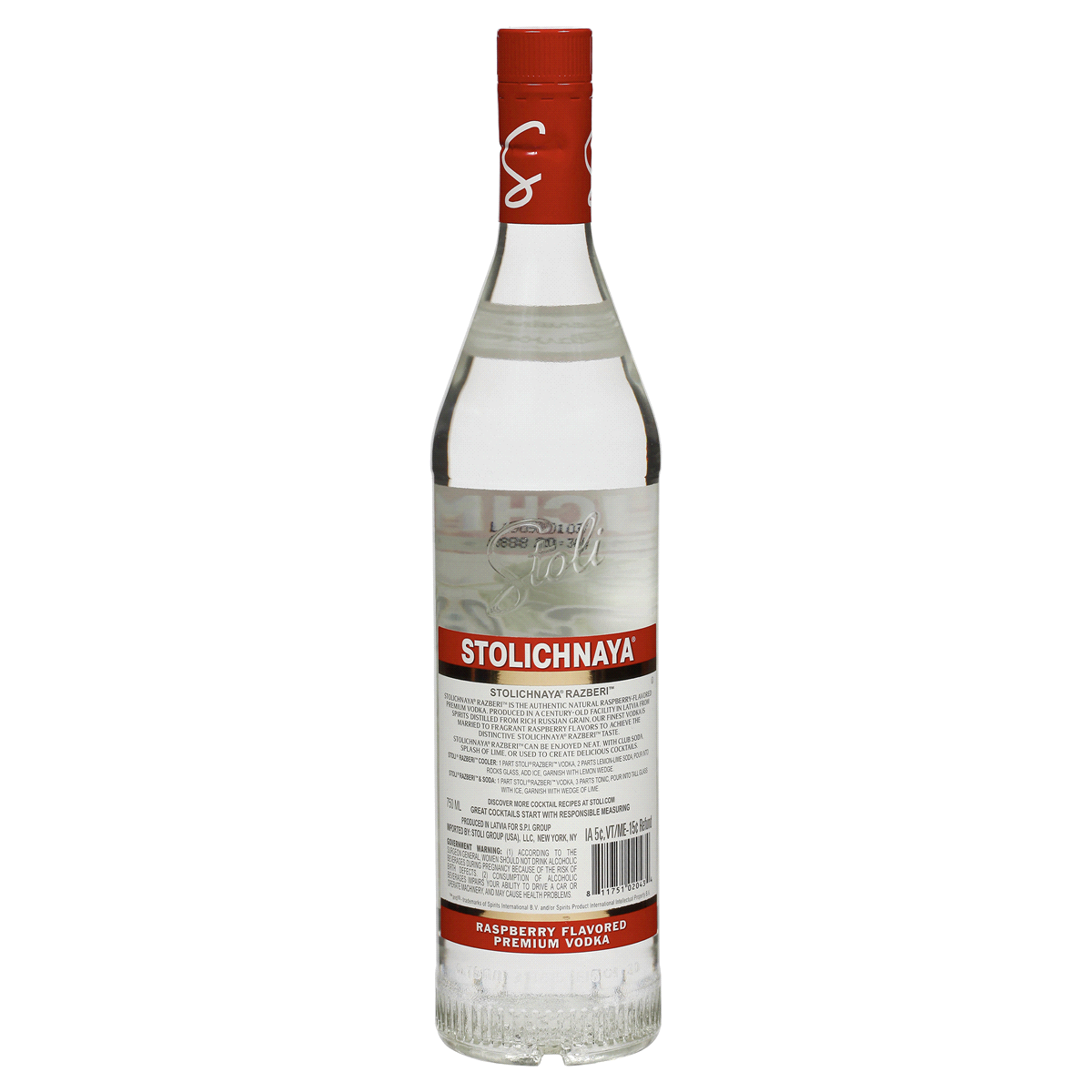 Stoli Raspberry Vodka 750 ml | Shipt
