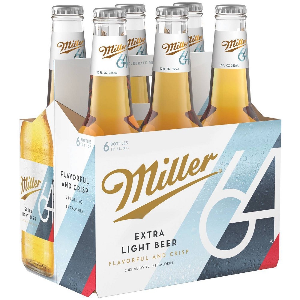 Miller 64 Beer 6 ct, 12 fl oz | Shipt