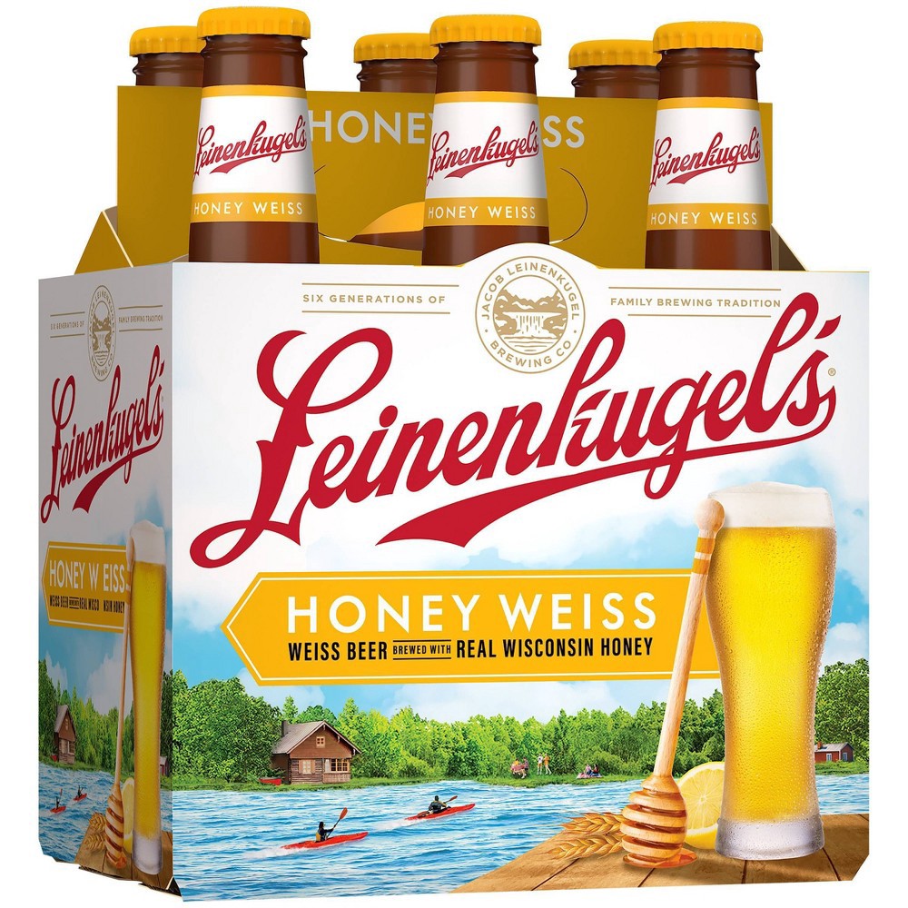 Leinenkugel's Honey Weiss Beer - 6pk/12 fl oz Bottles 6 ct; 12 fl oz ...