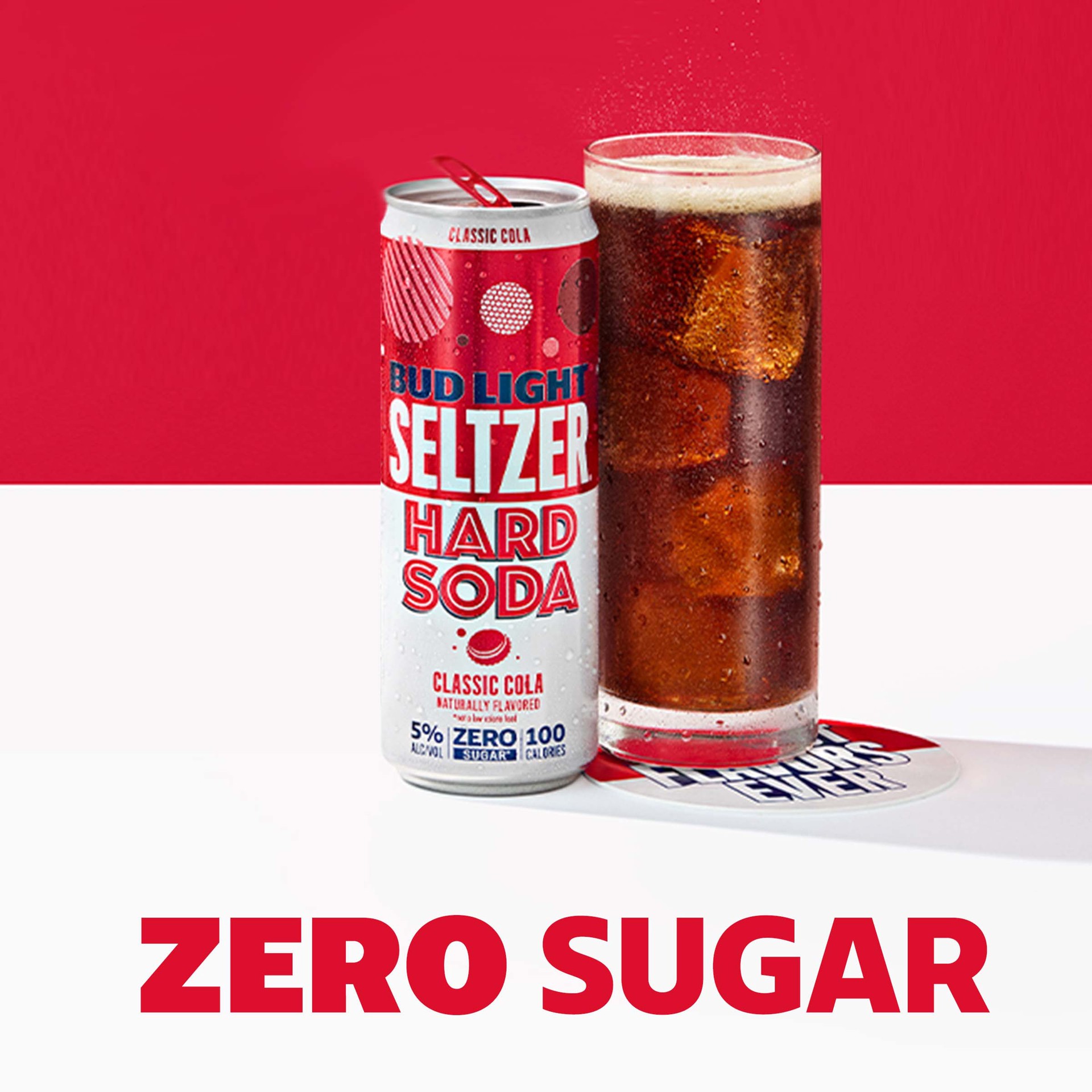 Bud Light Hard Seltzer Classic Cola Hard Soda, Gluten Free, 25 FL OZ ...