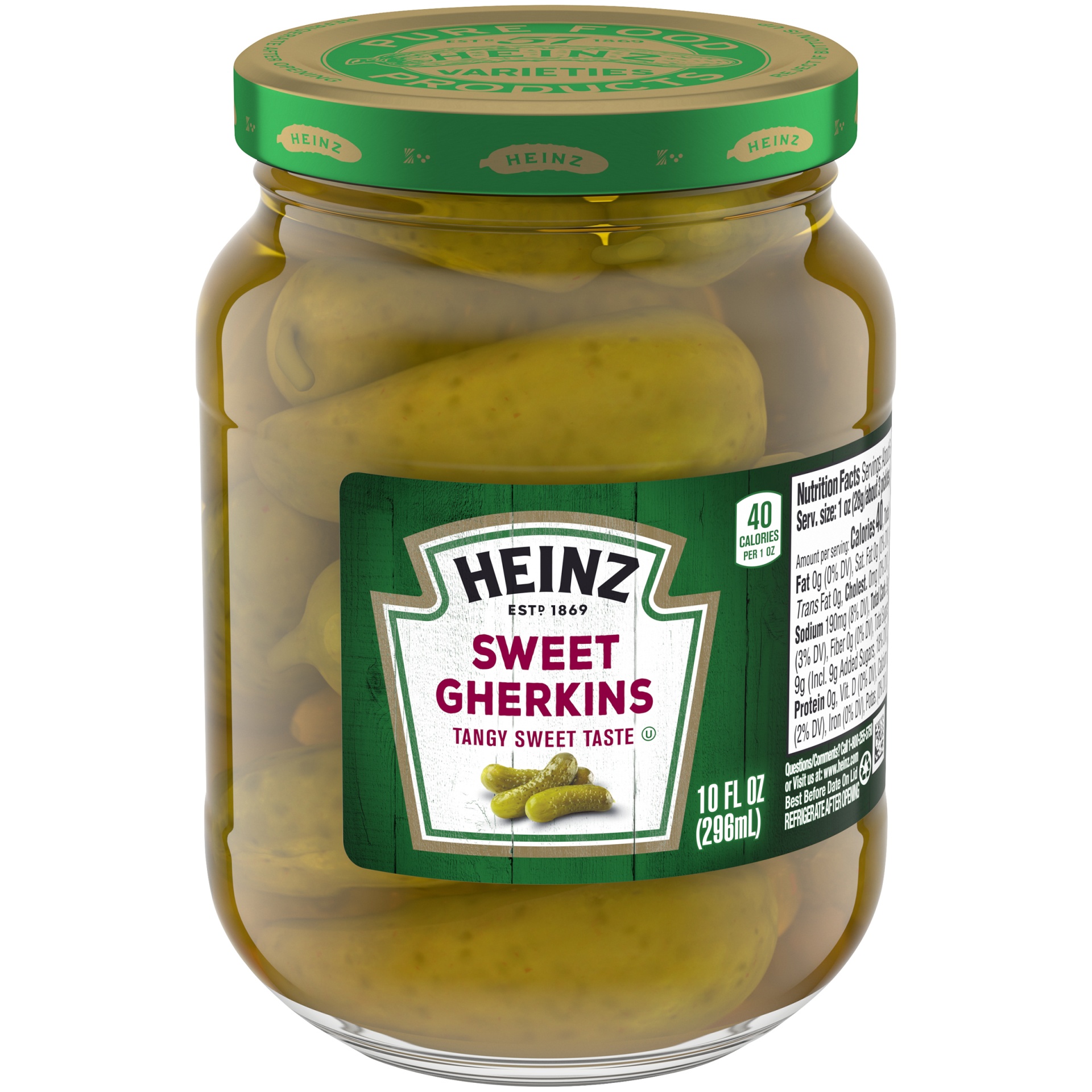 Heinz Sweet Gherkins Mini Pickles 10 fl oz | Shipt