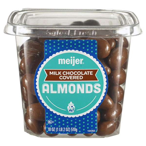 Meijer Bulk Milk Chocolate Covered Almonds 18 oz | Shipt