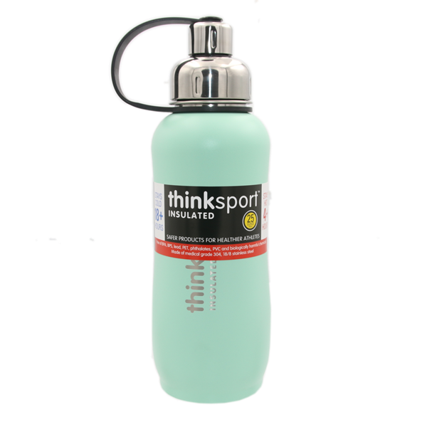 think! Think Sports Water Bottle, Mint 25 oz | Shipt