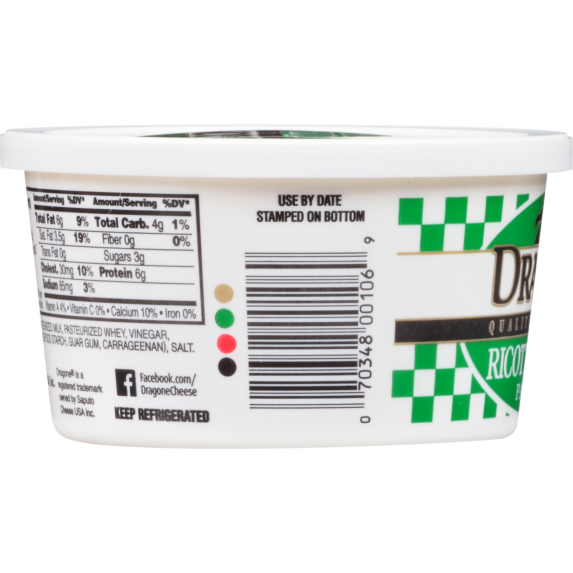 Dragone Ricotta Cheese - Skim-Milk 15 oz | Shipt