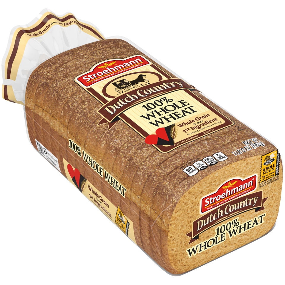 Stroehmann Dutch Country Whole Wheat 24 oz | Shipt
