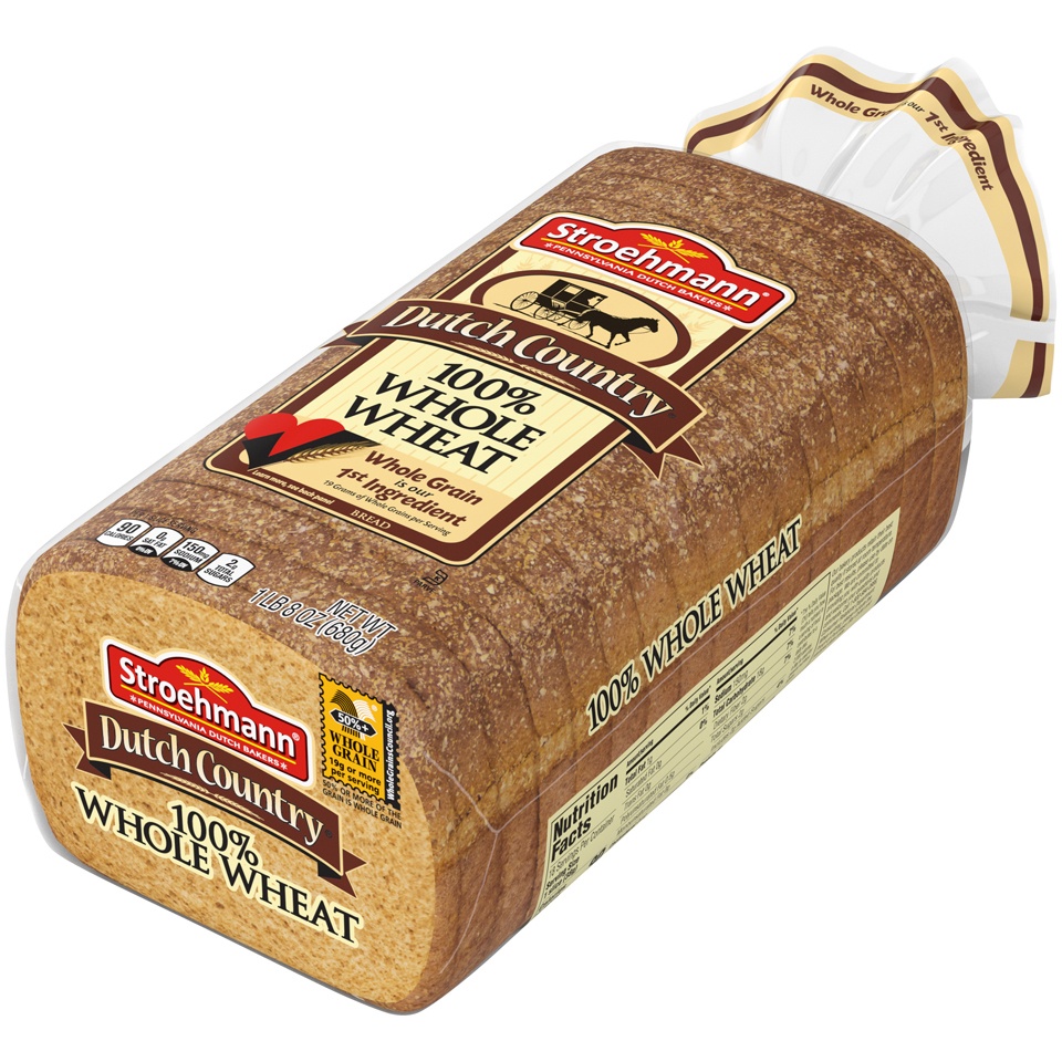Stroehmann Dutch Country Whole Wheat 24 oz | Shipt
