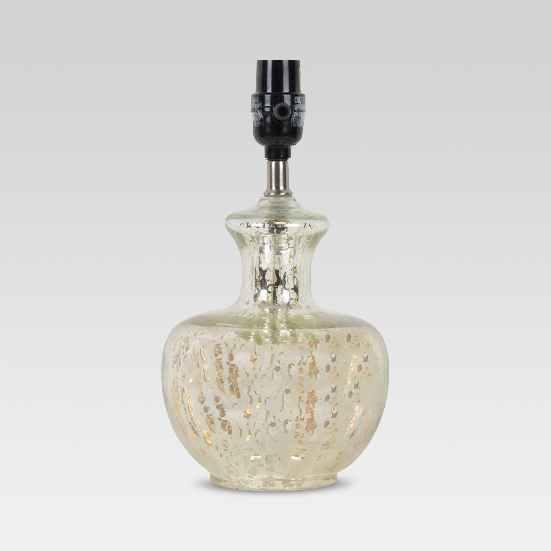 Threshold Small Mercury Glass Trophy Lamp Base 1 ct | shipt