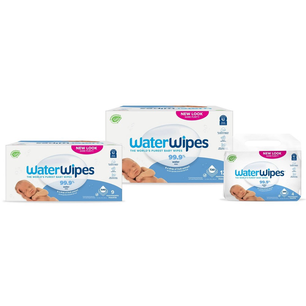 WaterWipes Biodegradable Original Baby Wipes - 540ct 540 ct | Shipt