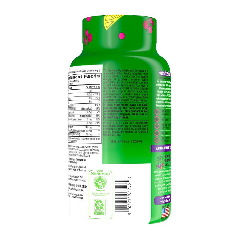 Vitafusion Omega-3 Gummies - Berry & Lemonade - 120ct 120 ct | Shipt