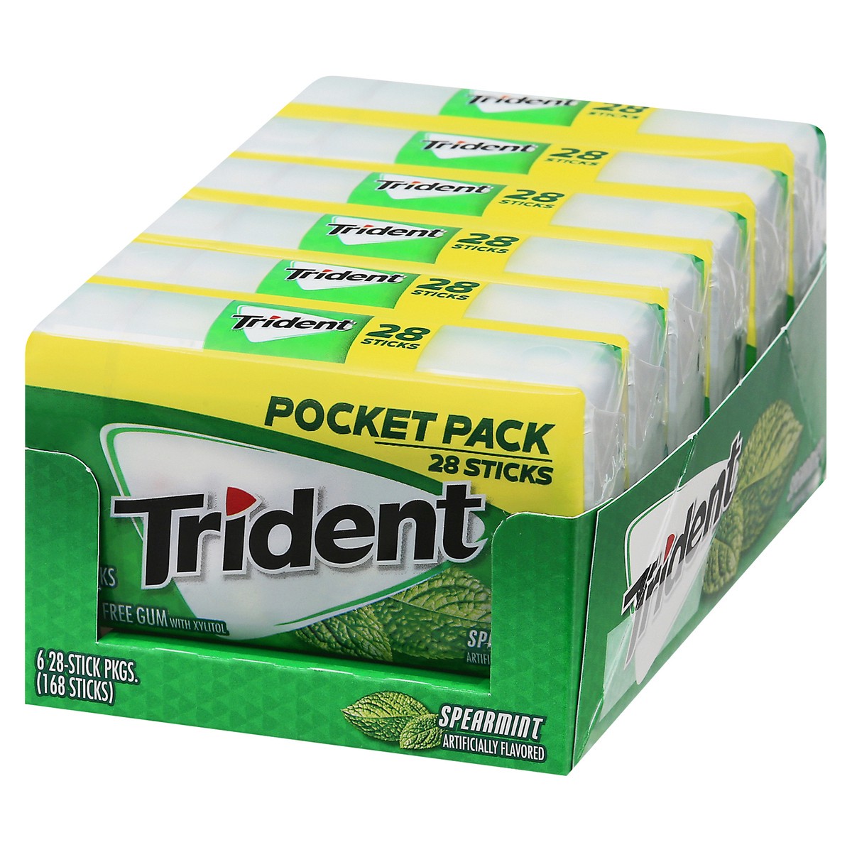 Trident Pocket Pack Gum Spearmint 1 ct | Shipt