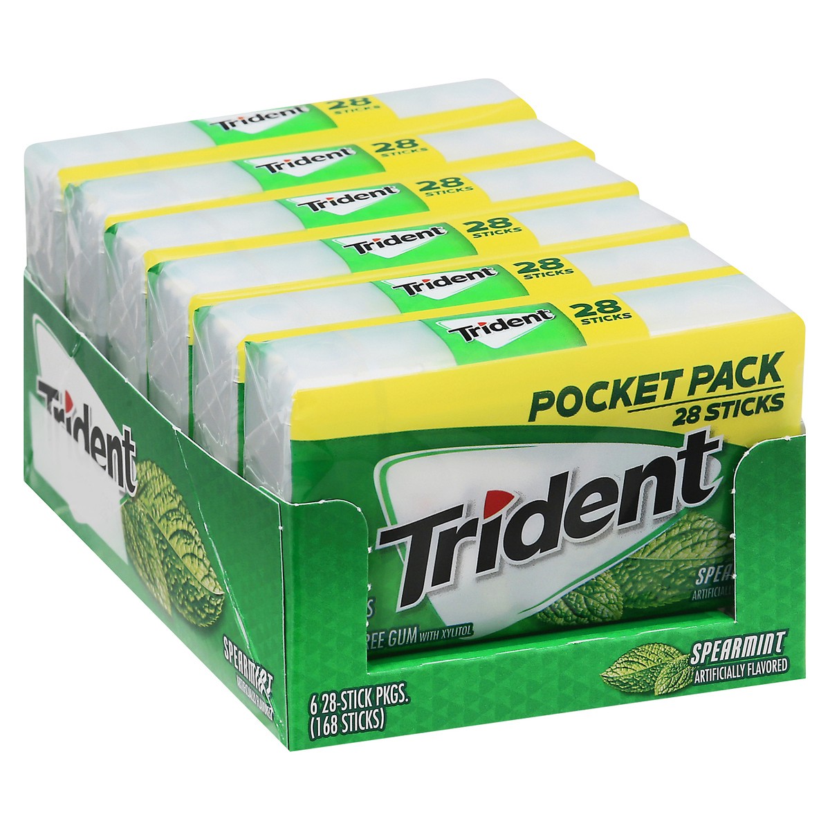 Trident Pocket Pack Gum Spearmint 1 ct | Shipt