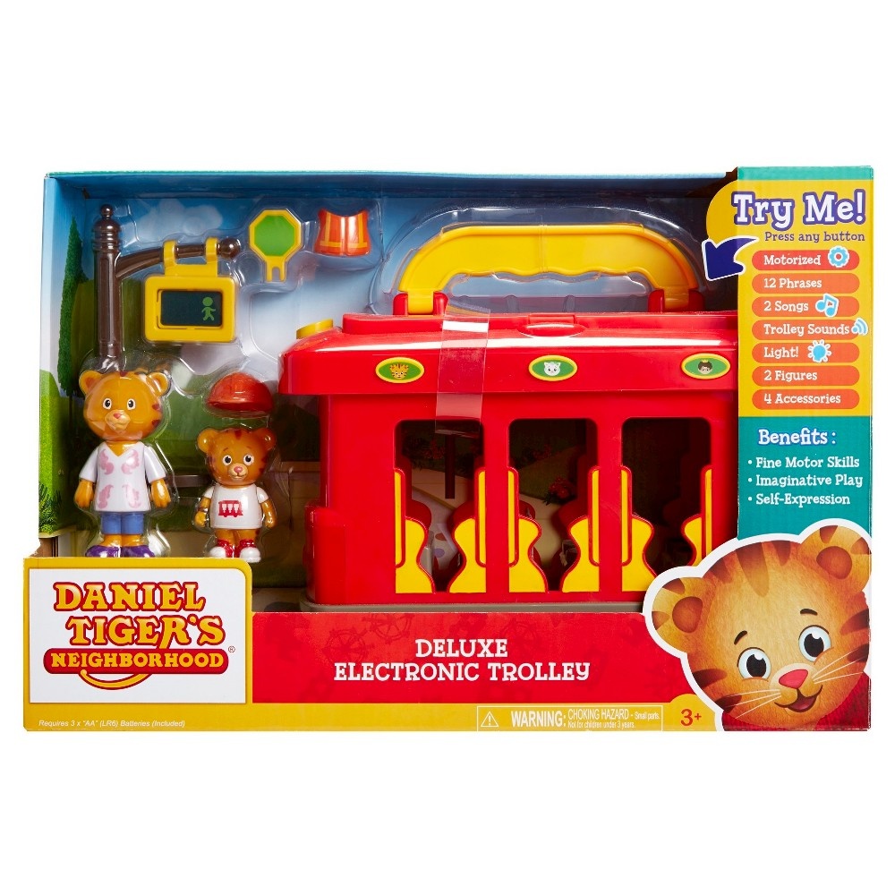 Daniel Tiger's Neighborhood Deluxe Electronic Trolley 1 ct | Shipt