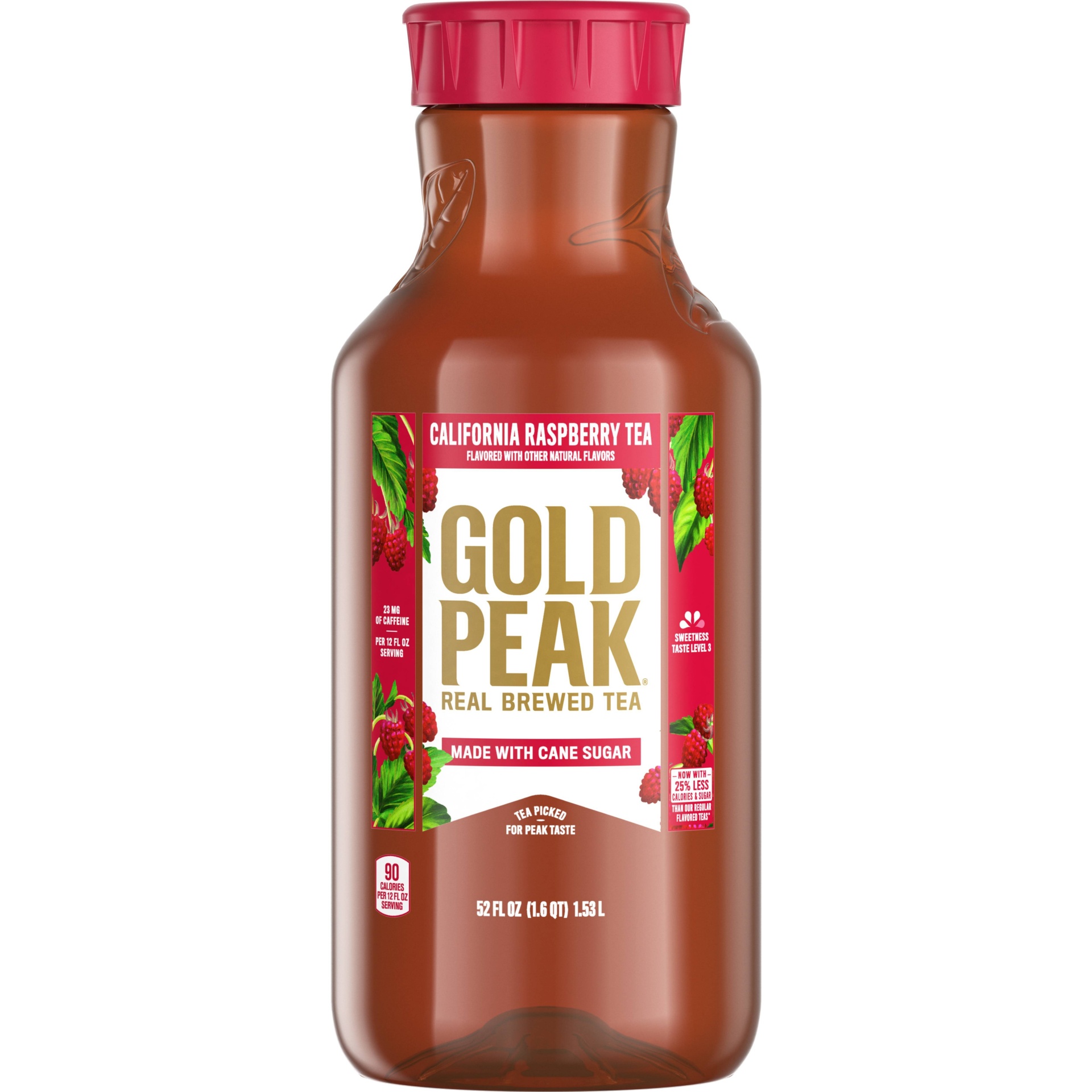 Gold Peak Raspberry Flavored Iced Tea Drink 52 fl oz | Shipt