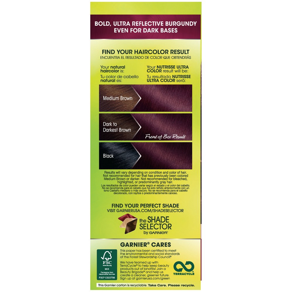 Garnier Nutrisse Ultra Color Nourishing Color Creme - BR1 Deepest ...