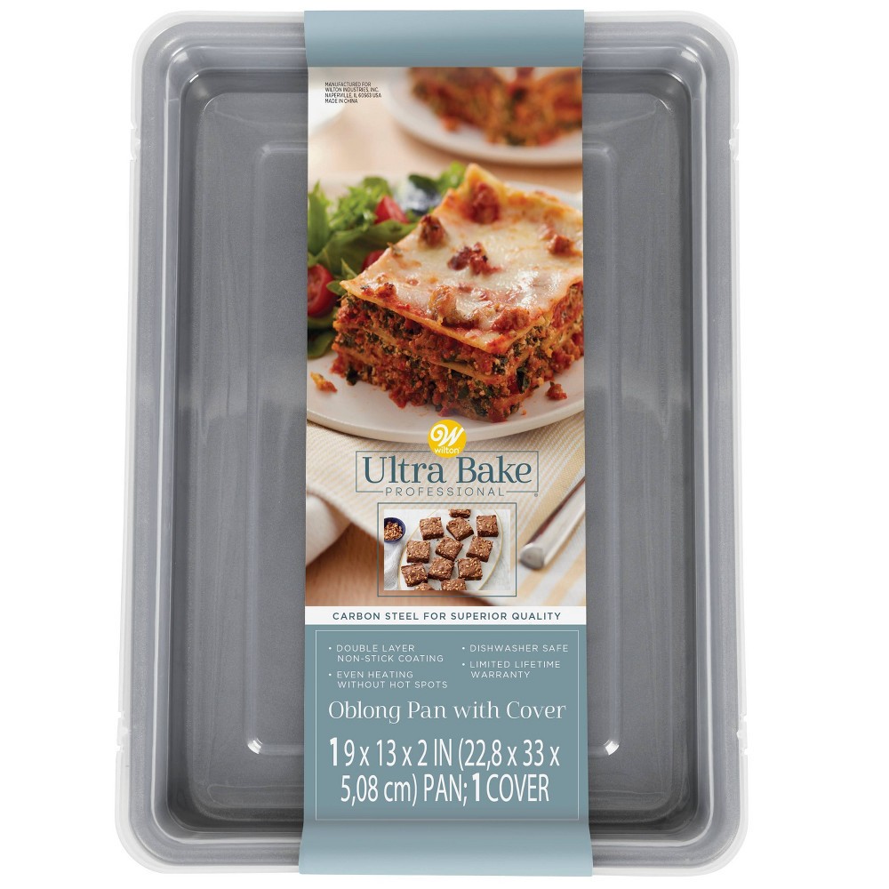 Wilton 9"x13" Nonstick Ultra Bake Professional Baking Pan with Cover 1 ...
