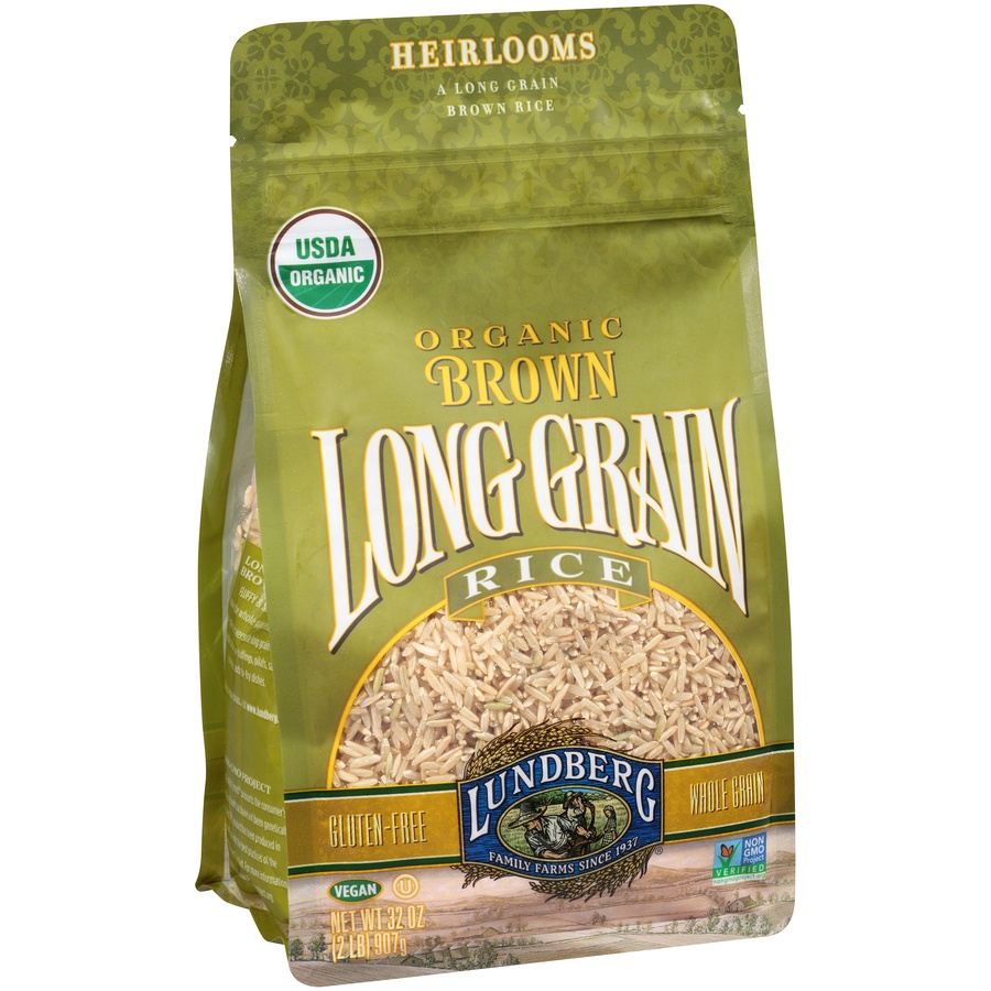 Lundberg Organic Long Grain Brown Rice 2 lb | Shipt