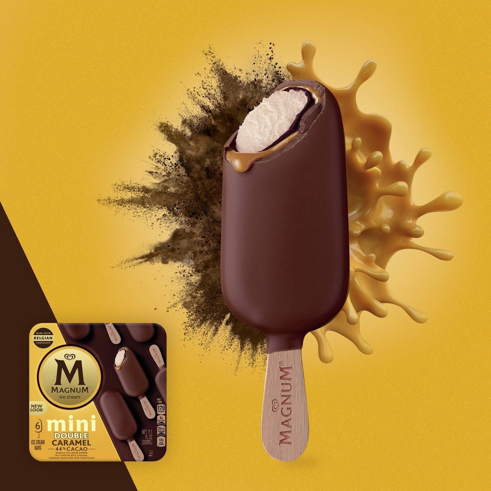 Magnum Mini Ice Cream Bars Double Caramel - 6ct 6 ct | Shipt