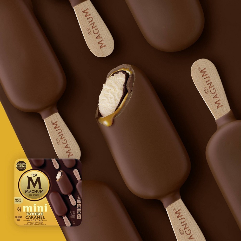 Magnum Mini Ice Cream Bars Double Caramel - 6ct 6 ct | Shipt