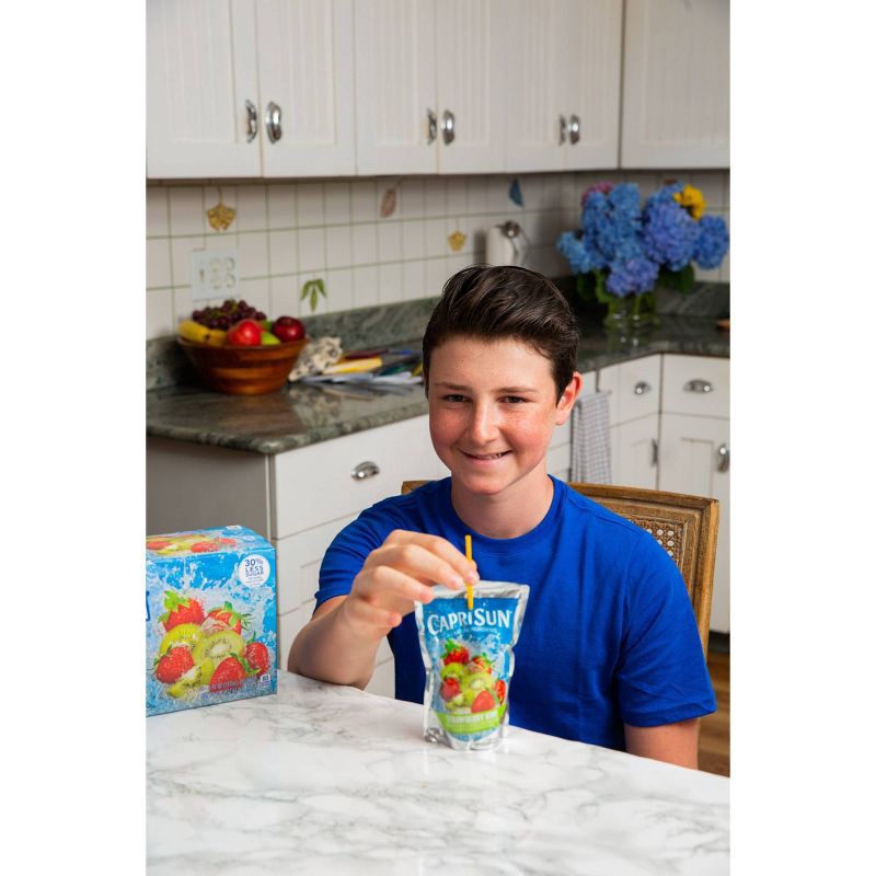Capri Sun Strawberry Kiwi Pack - 10pk/6 fl oz Pouches 10 ct; 6 fl oz ...