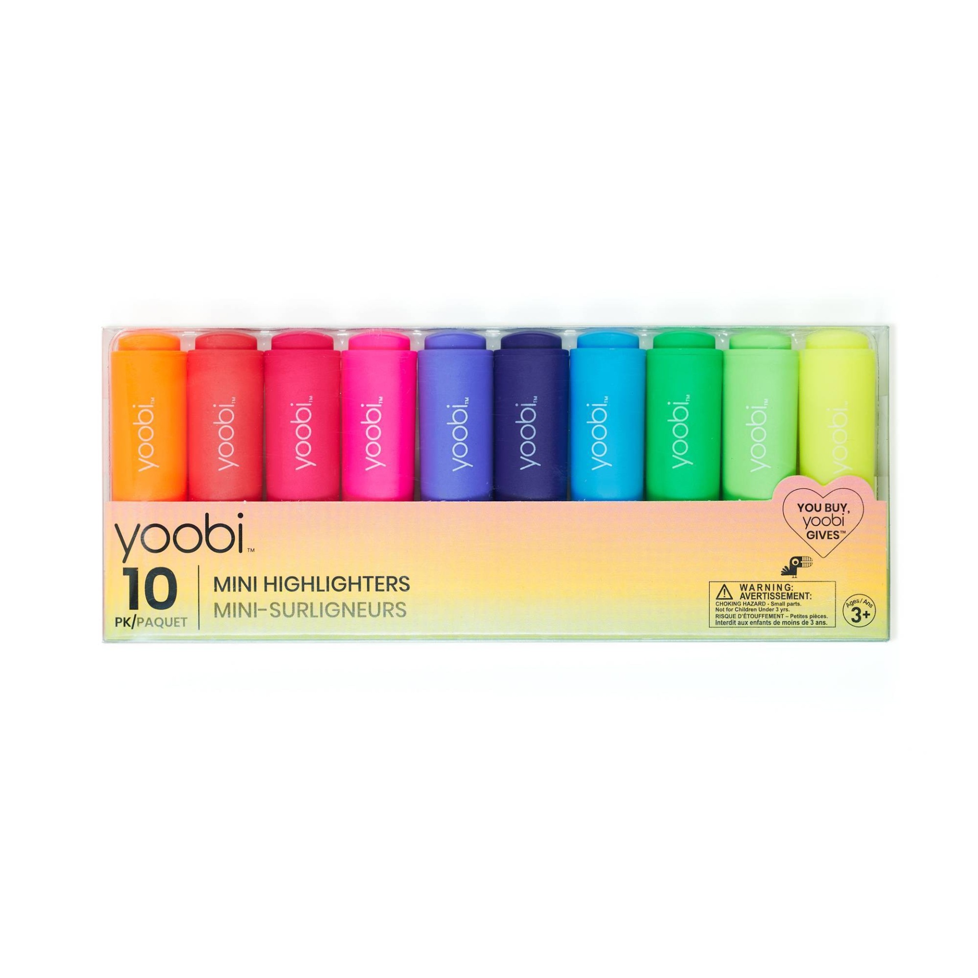 Mini Highlighters - Multicolor, 10 Pack - Yoobi 10 ct | Shipt