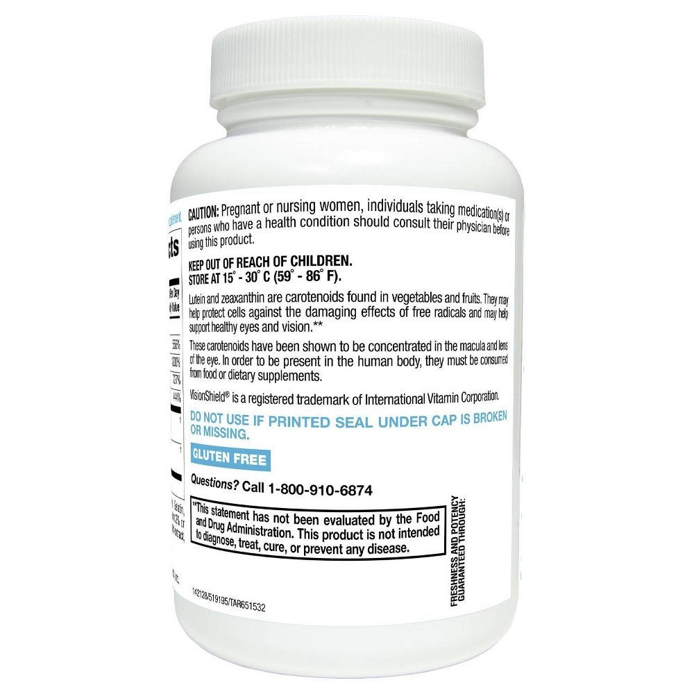 up & up Vision Shield Eye Health Dietary Supplement Mini Softgels 120 ...