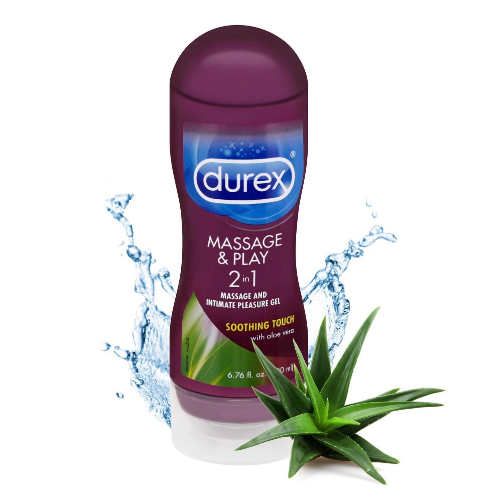 Durex Soothing Touch with Aloe Vera Massage and Play 2-in-1 Massage and ...