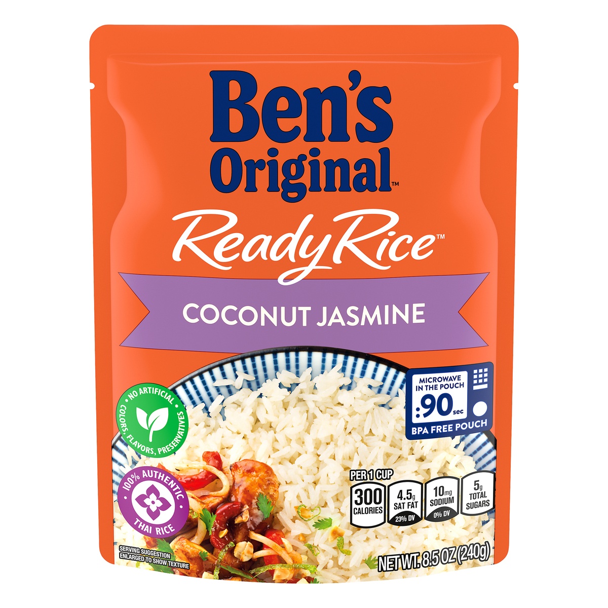 Ben's Original Ready Rice Coconut Jasmine Rice 8.5 oz | Shipt