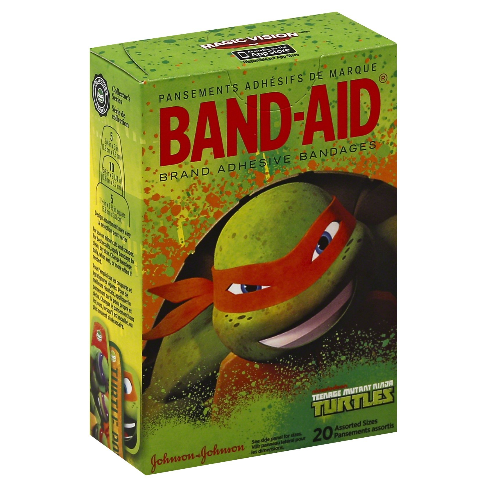 BAND-AID Ninja Turtle Bandages 20 ct | Shipt