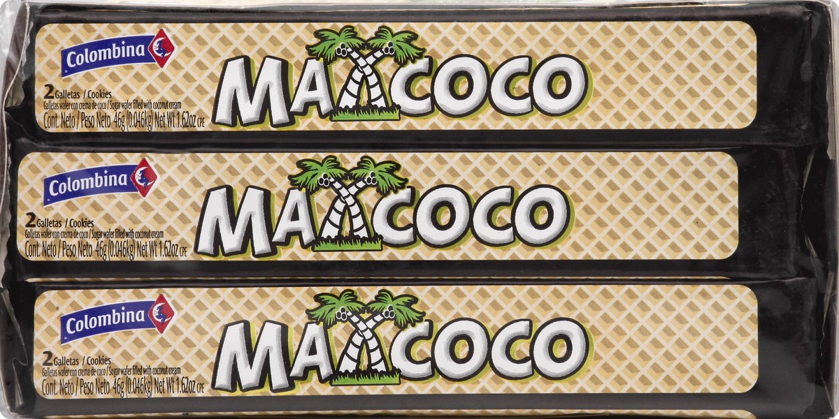 Colombina Bridge Sugar Wafer Max Coco 8.8 oz | Shipt