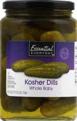 Essential Everyday Baby Pickles Kosher Dill 24 oz | shipt