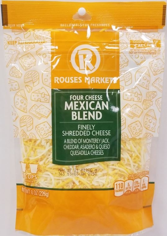Rouses Fancy Mex Shredded Cheese 8 oz | Shipt