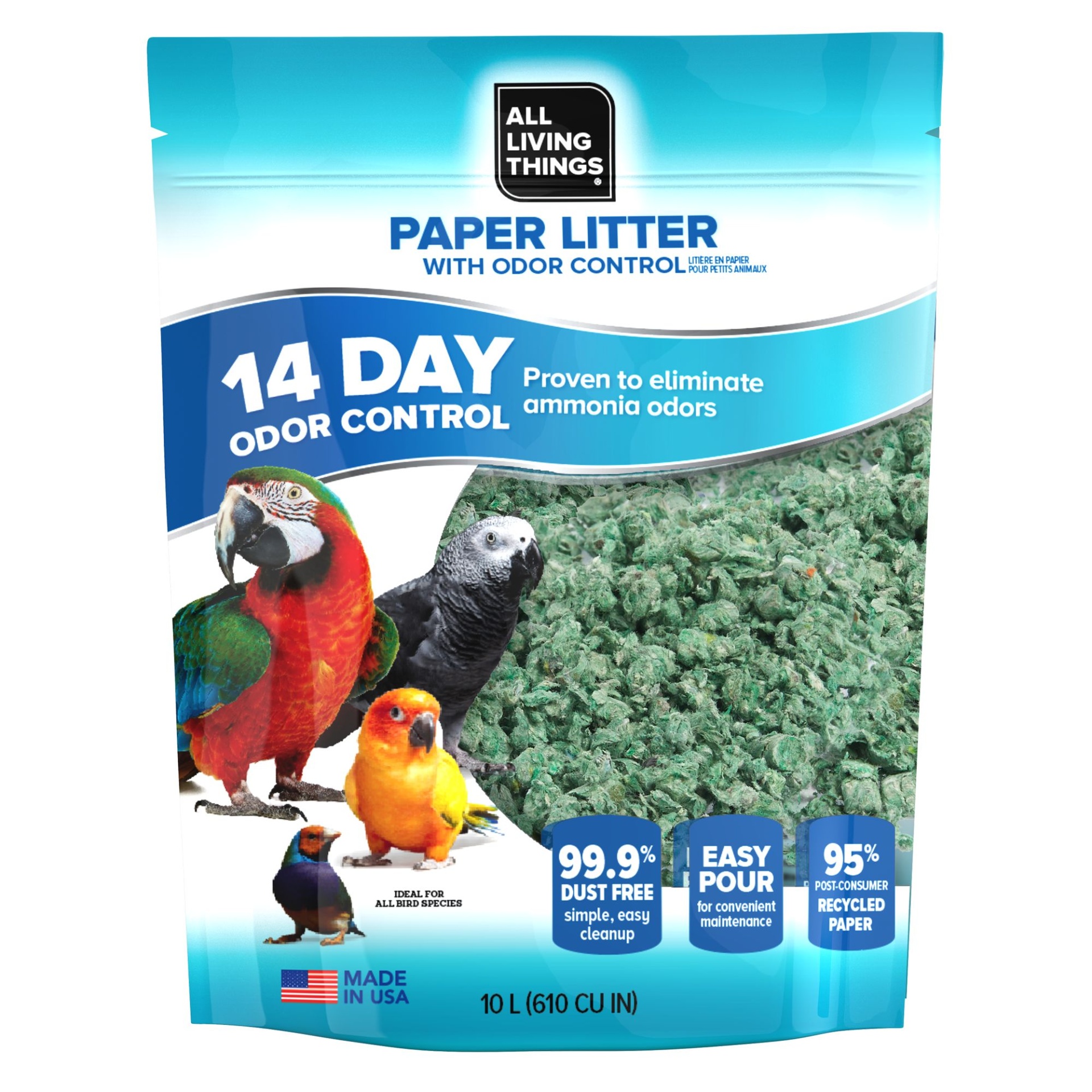 All Living Things Crumbled Bird Litter 10 liter | Shipt